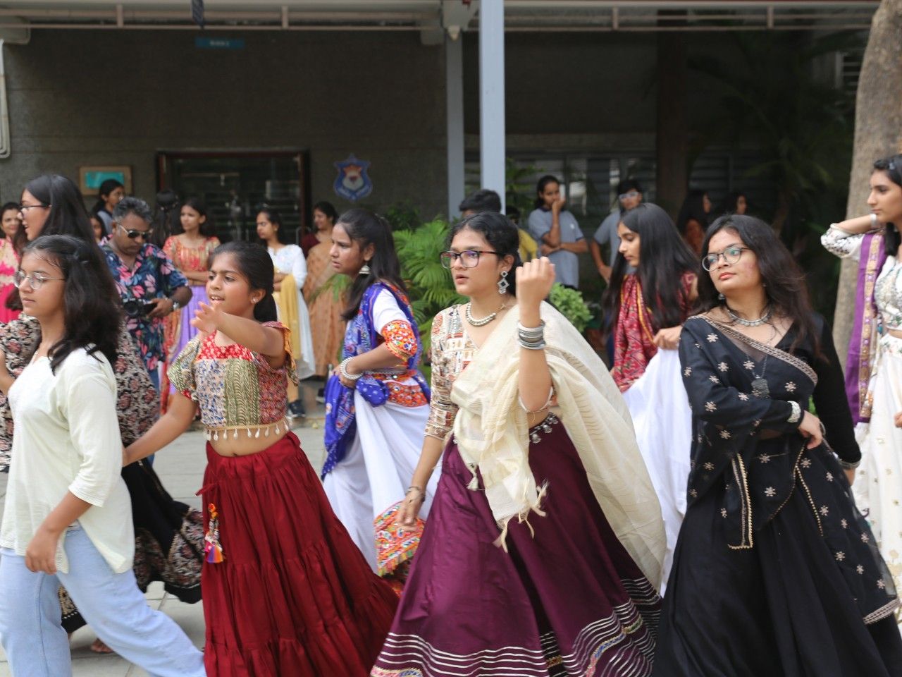 Garba Celebrations - Divine Child International School
